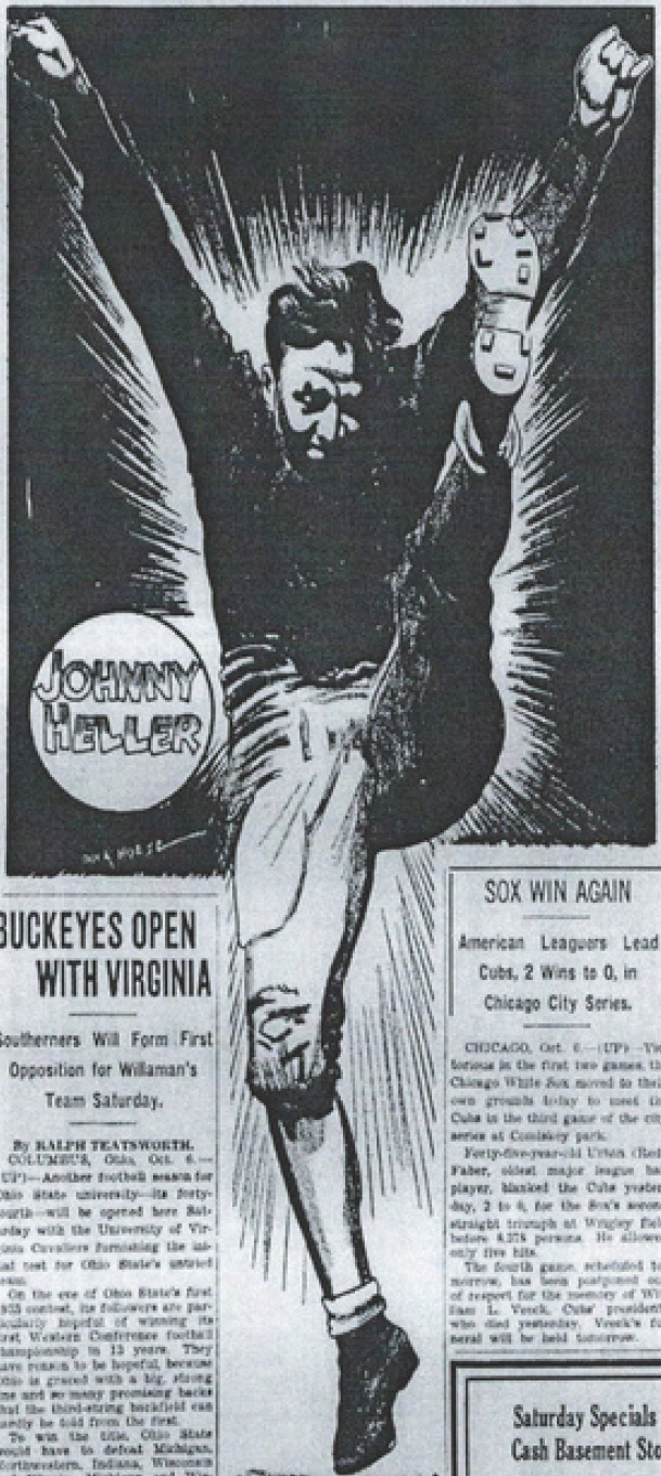 Johnny Heller – Class of 1931 – Stivers Athletic Hall of Fame